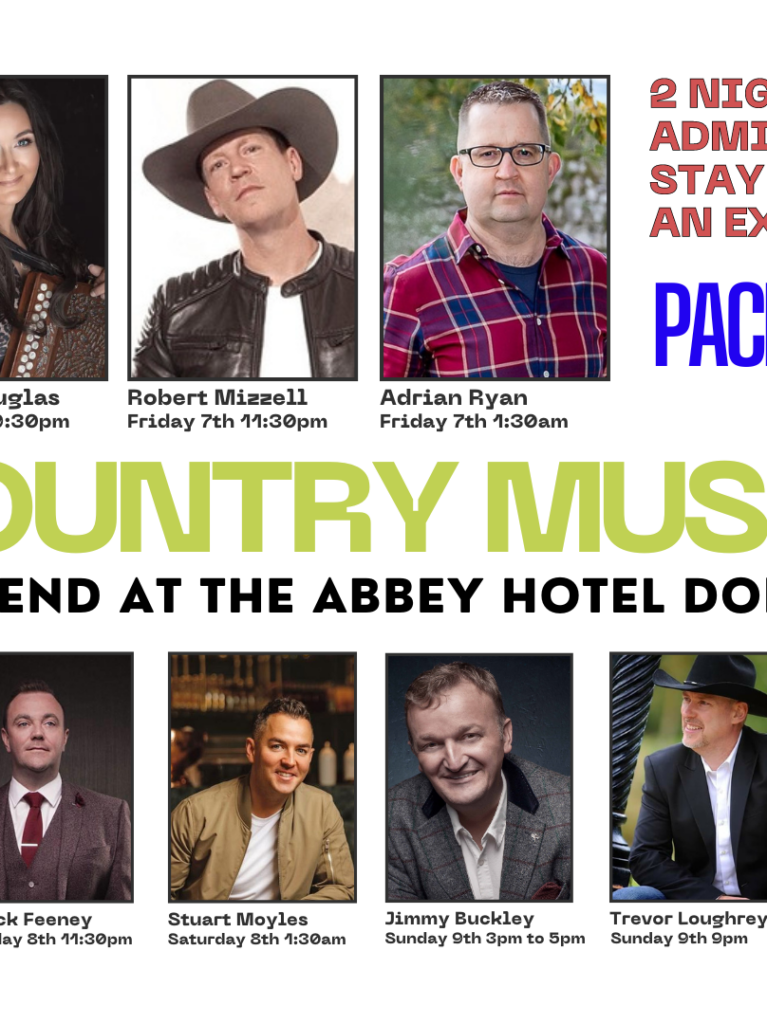 Country Music Weekends | Live Music Events In Donegal | Abbey Hotel